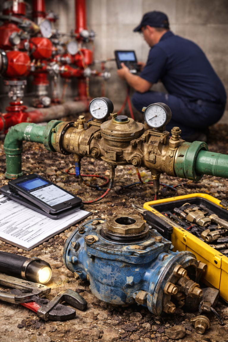 Backflow Prevention Testing & Certification - Alarm & Suppression, Inc.